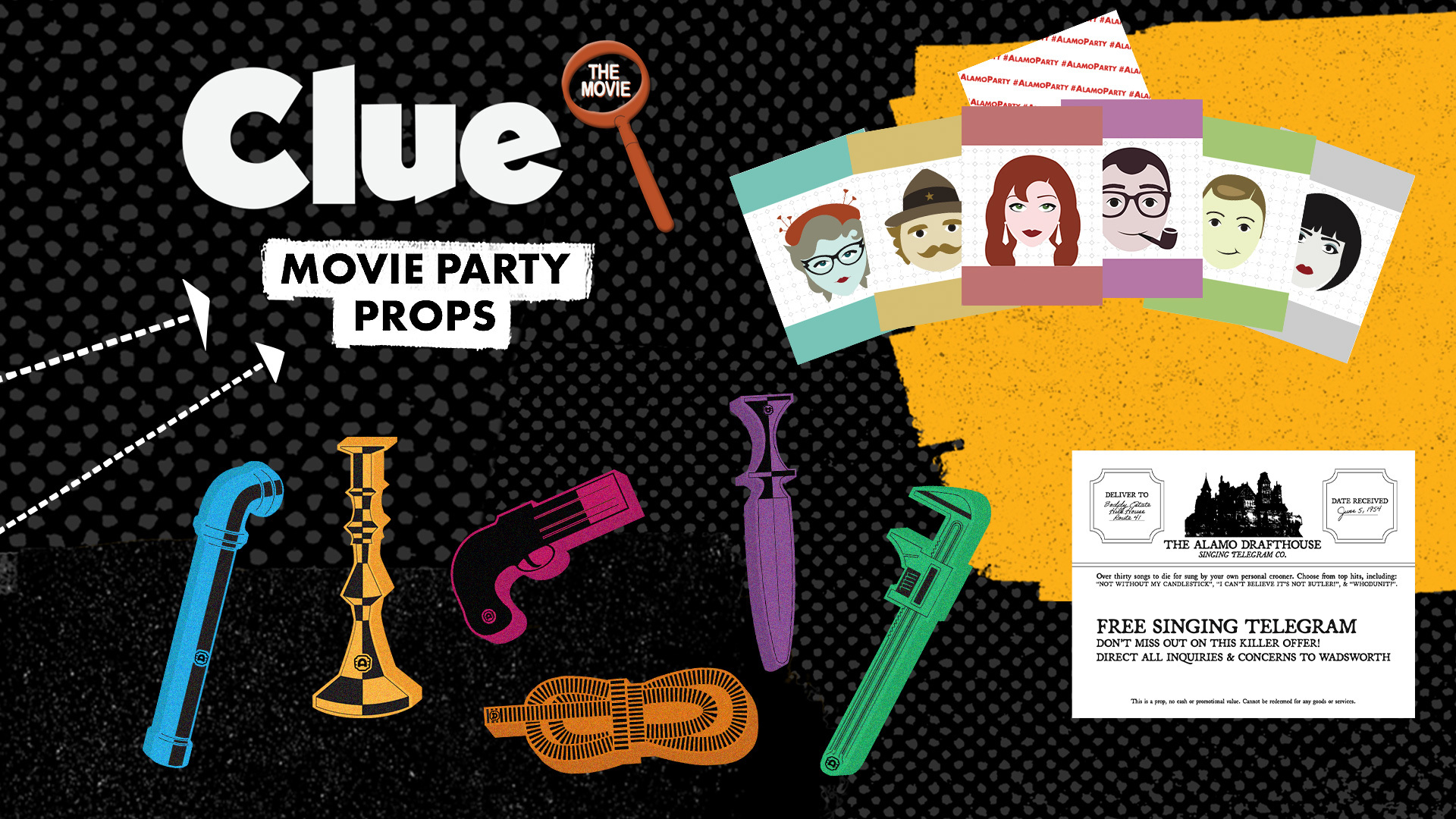 Clue Movie Party | Alamo Drafthouse Cinema