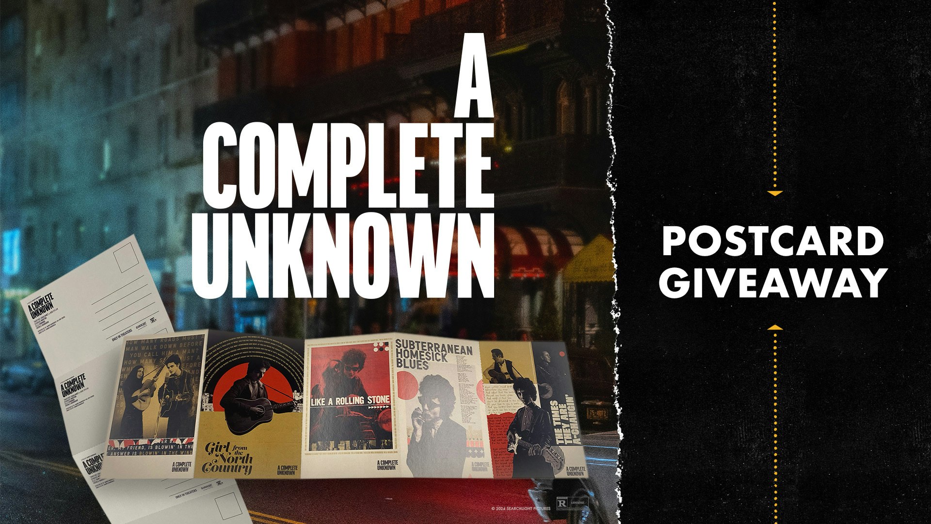 A Complete Unknown Sneak Peek Dylan Dress-Up Screening | Alamo ...